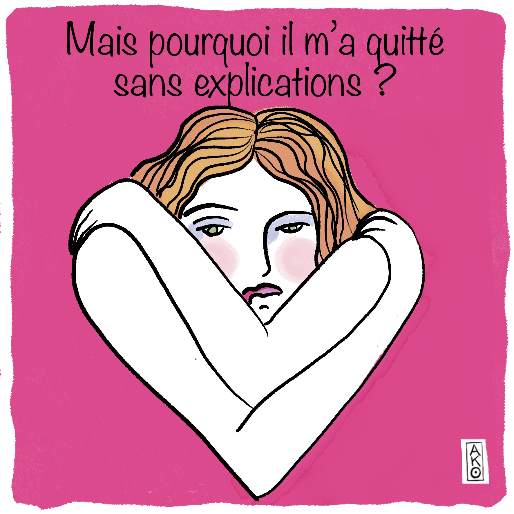 Il m'a quitté du jour au lendemain sans explications